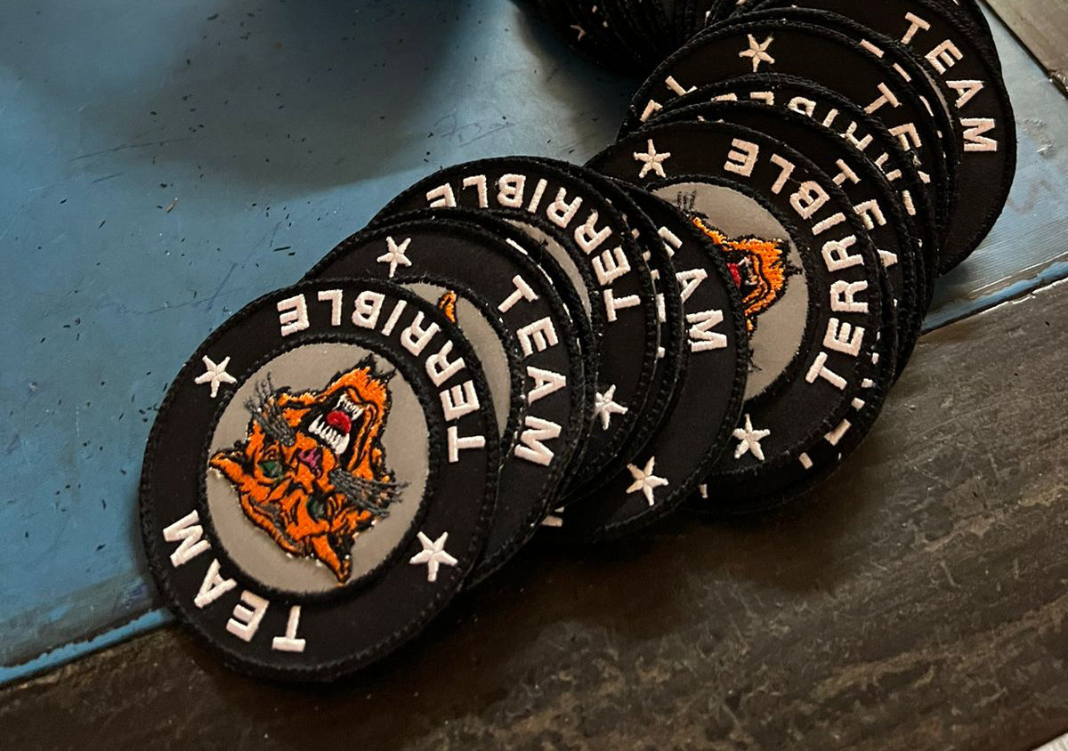 Reflective Tiger Logo patch– Team Terrible Worldwide